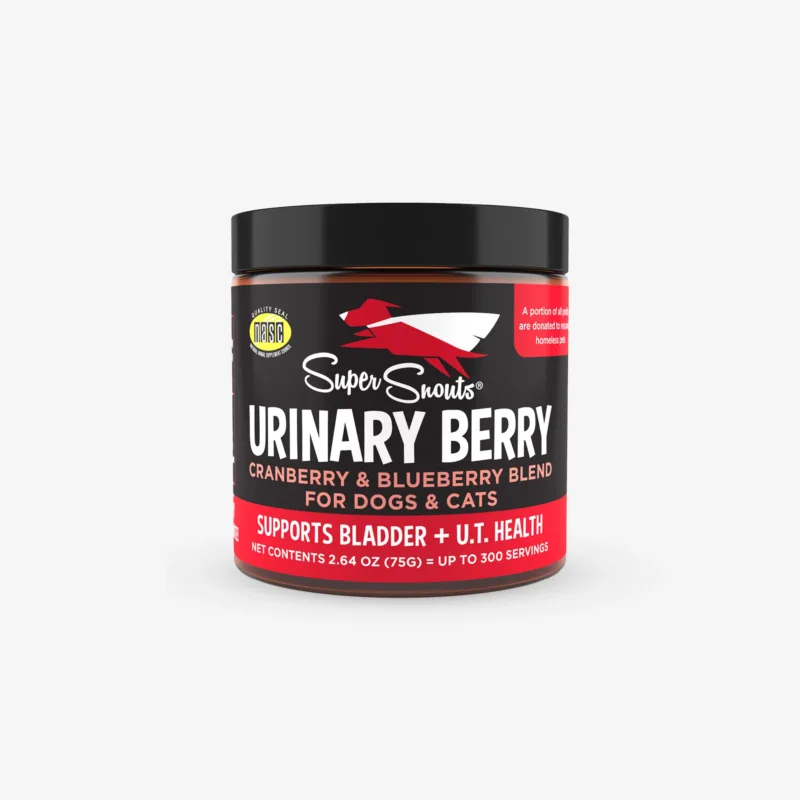 URINARY BERRY 泌尿(蔓越莓+藍莓) 75g | Super Snouts 美國NASC認證補充品 • Homey Paw 住家狗寵物用品